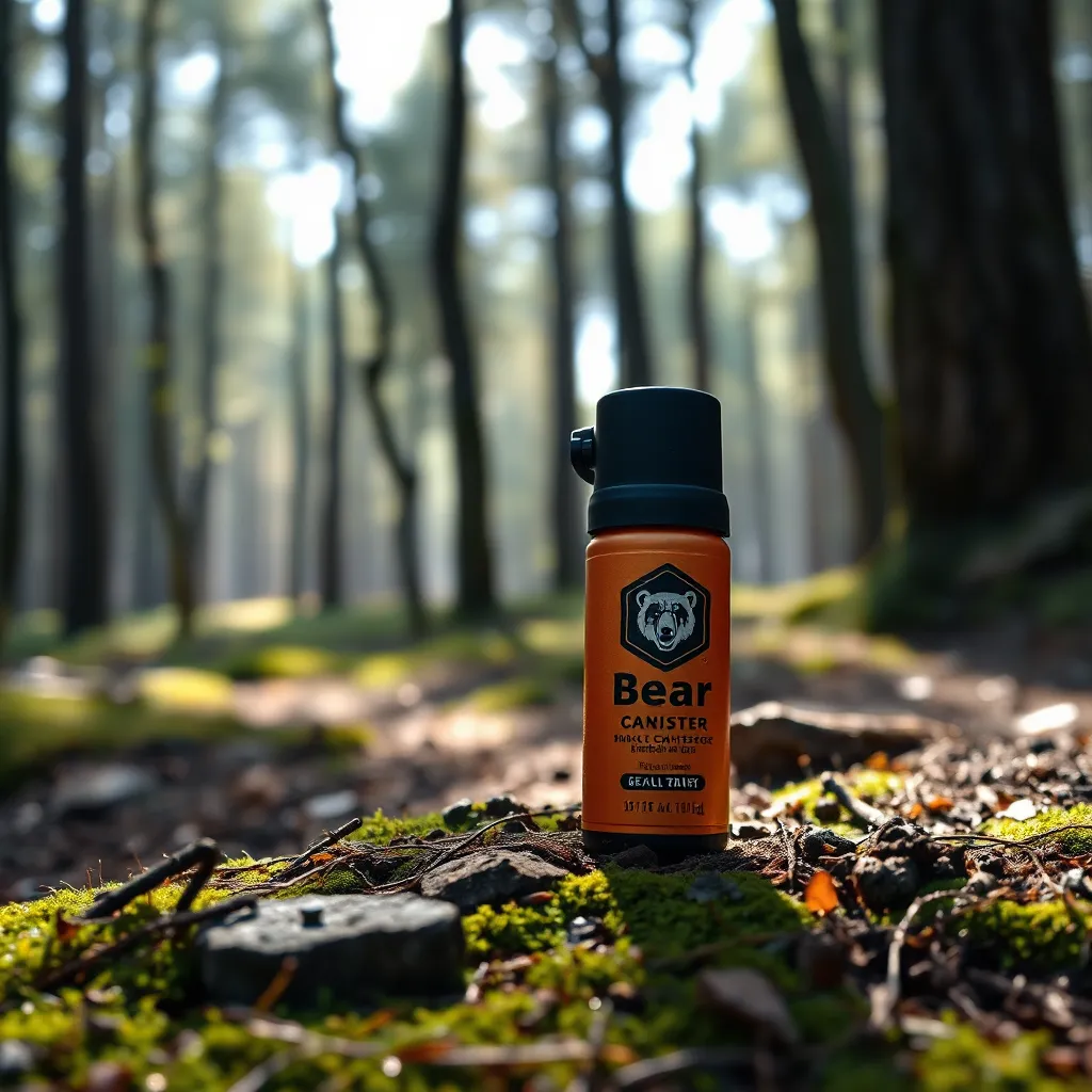 Bear Spray Small Canister: Essential for Forest Safety