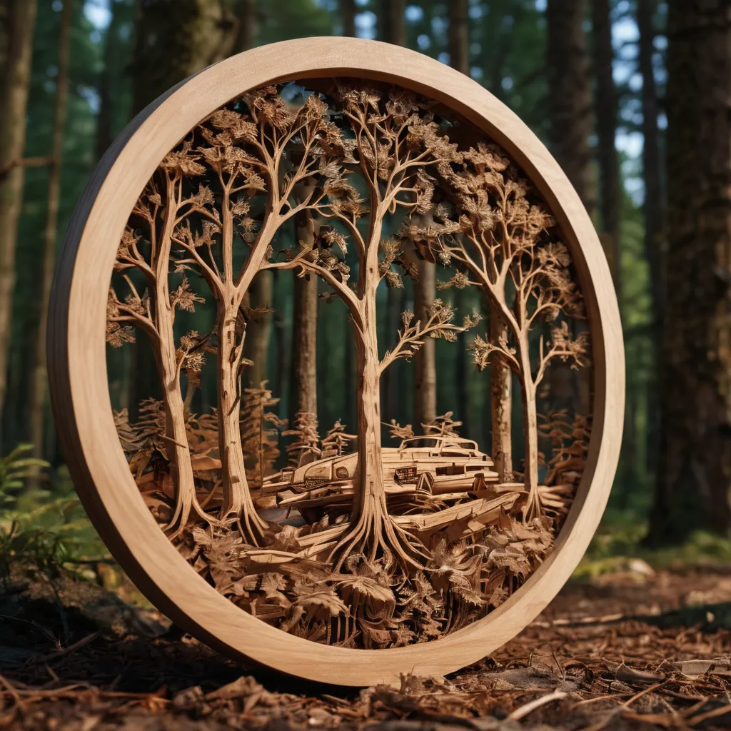 Sustainable Crafting with Laser Cut Wood Logos