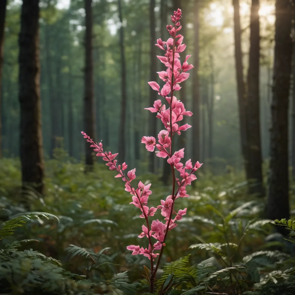 The Ecological Role of the Pink Stem Plant in Forests
