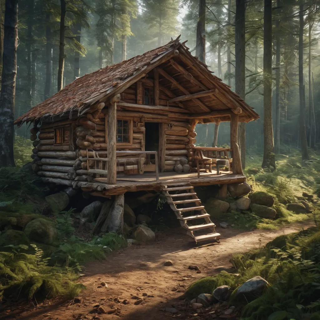 Construction and Ecological Role of Log Cribs