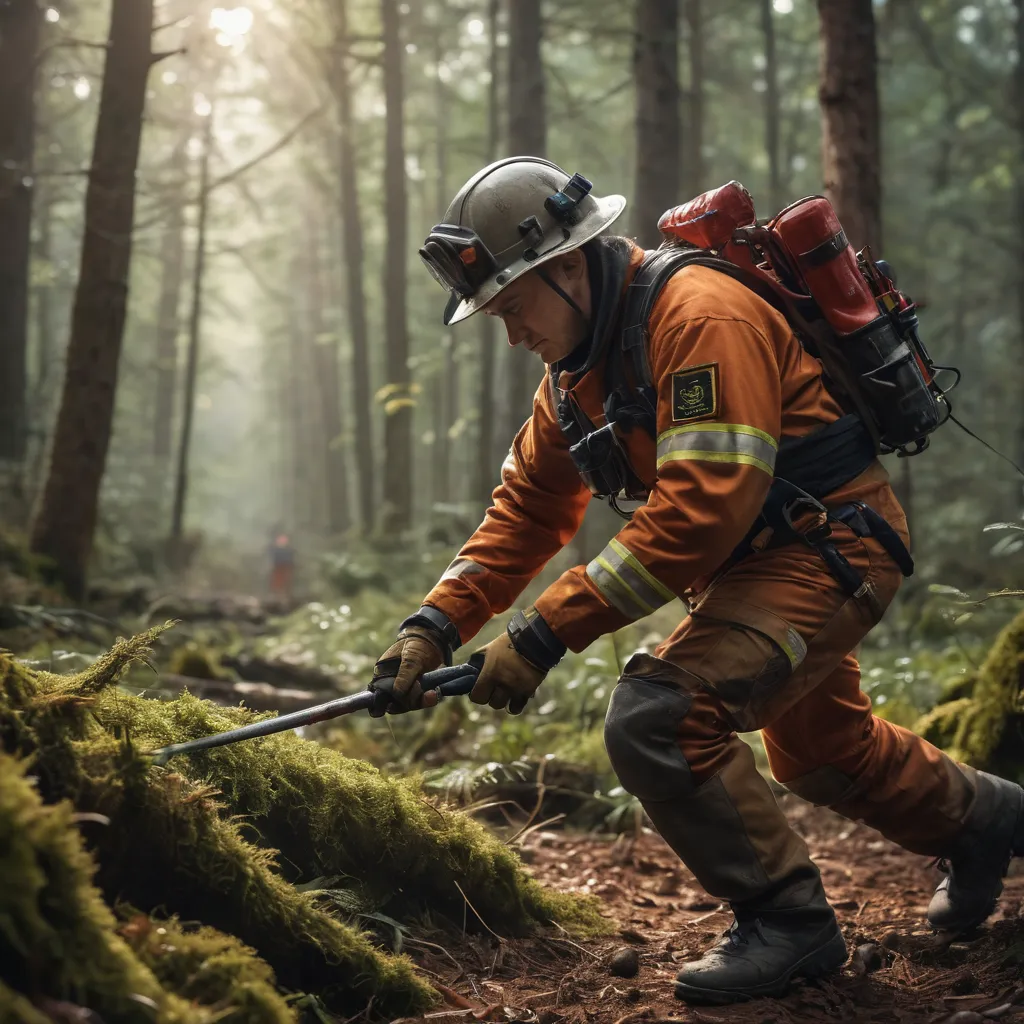 Innovative Firefighter Training for Woodland Safety