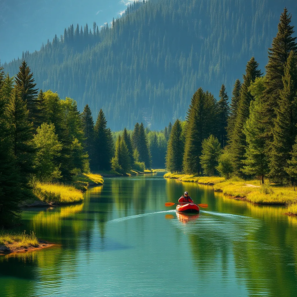 Rafting Adventures and Conservation in Island Park