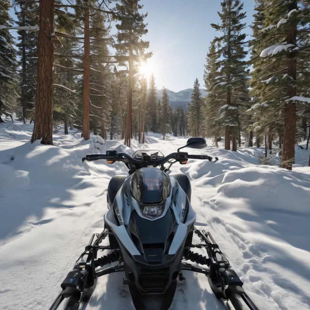 Snowmobiling Adventures in Big Bear, California